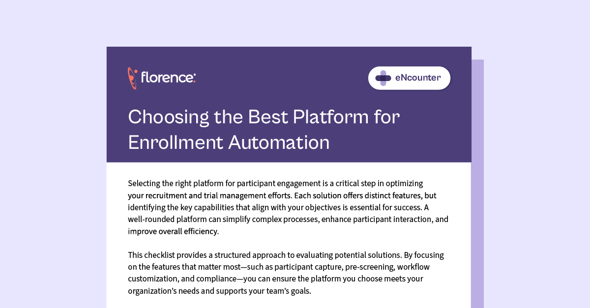 Choosing the Best Platform for Enrollment Automation Checklist