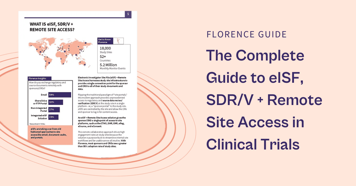 Complete Guide to eISF + Remote Site Access in Clinical Trials - Florence