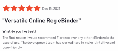 Florence eBinders | Electronic ISF and Participant Binder