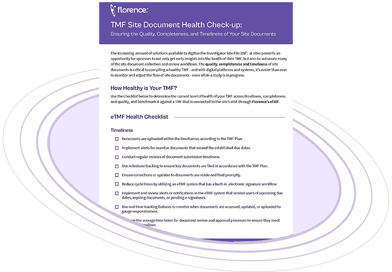 Optimizing TMF Health: Ensuring Timeliness, Completeness, and Quality ...